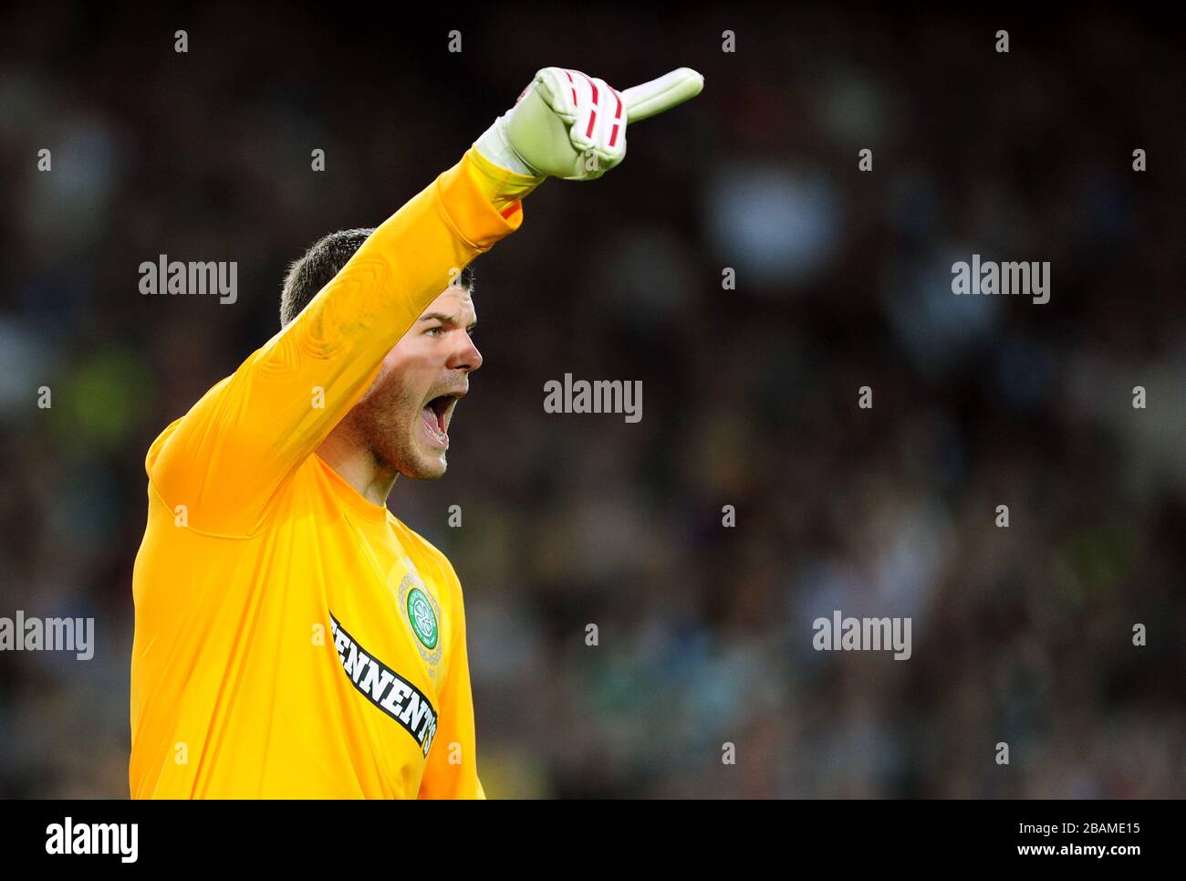 Fraser Forster, Celtic goalkeeper Stock Photo - Alamy