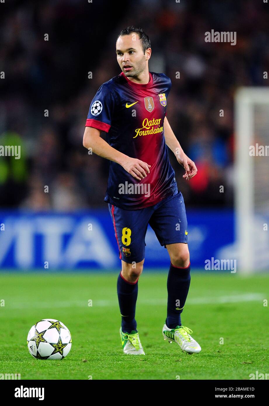 Iniesta barcelona hi-res stock photography and images - Alamy