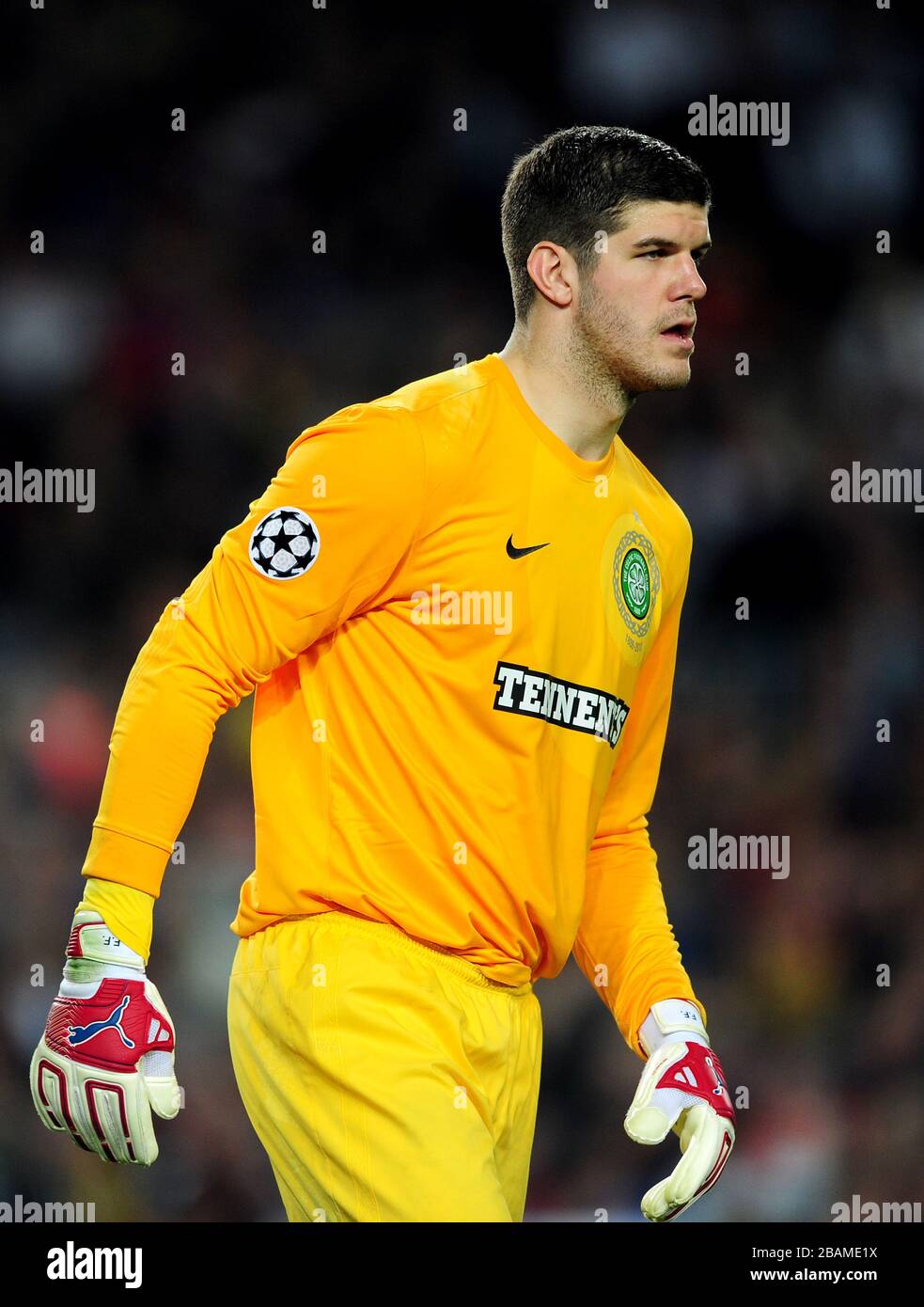Fraser Forster, Celtic goalkeeper Stock Photo - Alamy
