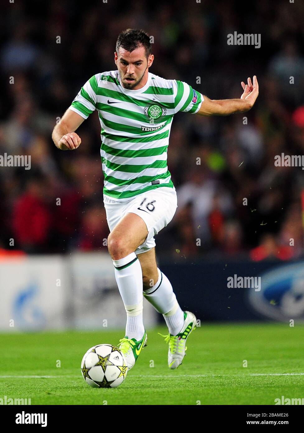 Joe Ledley, Celtic Stock Photo - Alamy