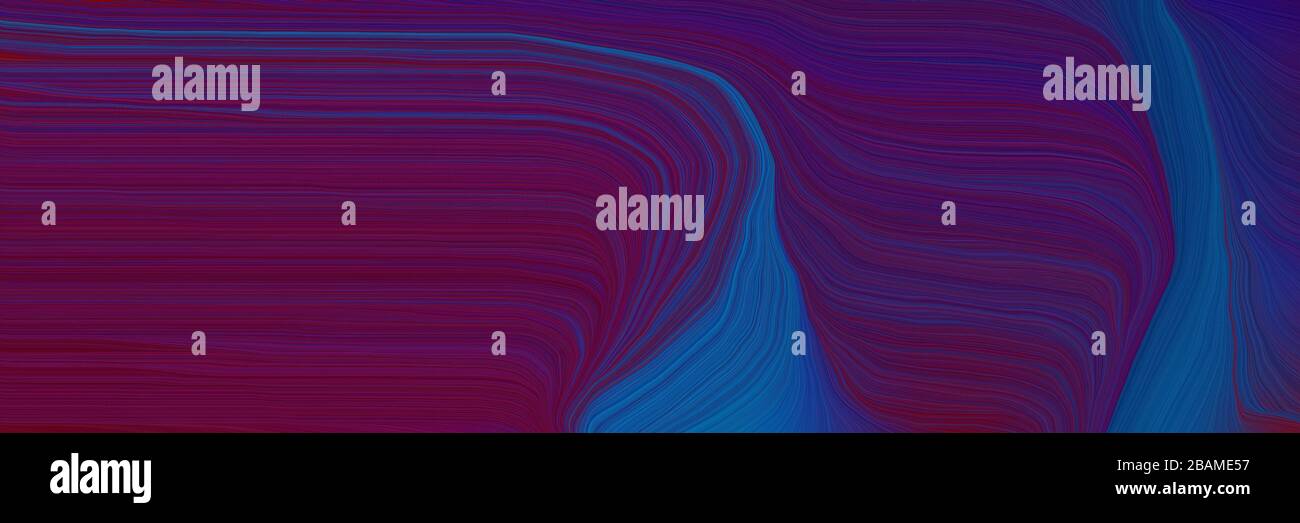 smooth futuristic background banner with very dark magenta, strong blue ...