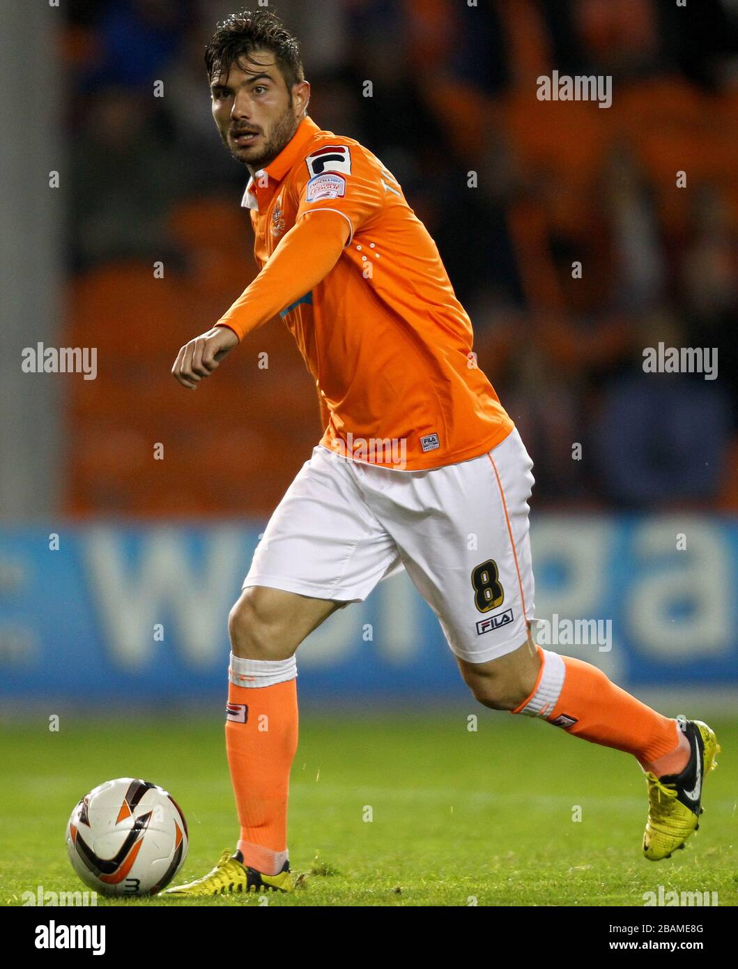 Tiago Gomes, Blackpool Stock Photo - Alamy