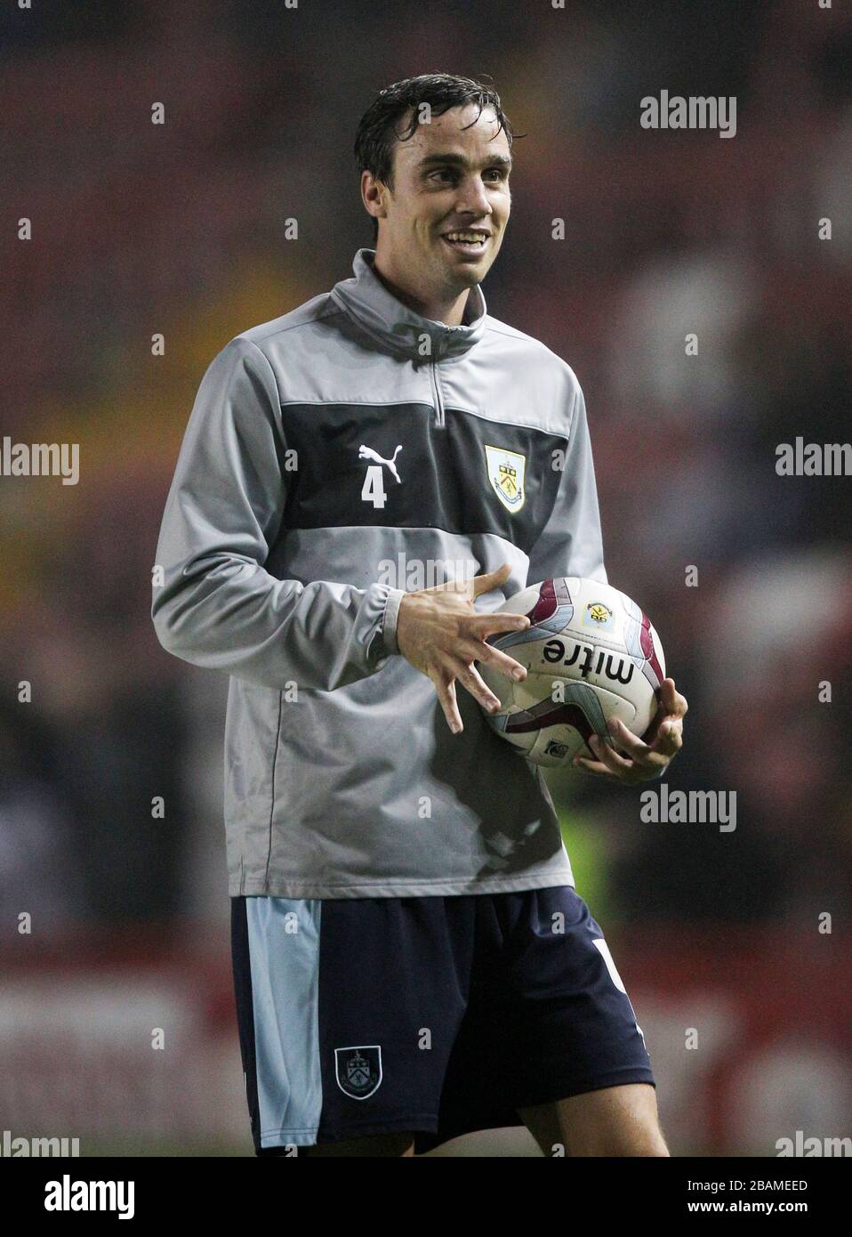 Burnley's Michael Duff during pre-match training Stock Photo - Alamy