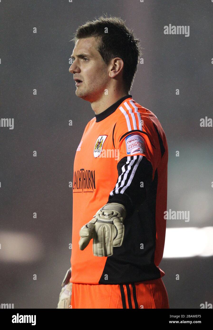 Tom Heaton, Bristol City goalkeeper Stock Photo - Alamy