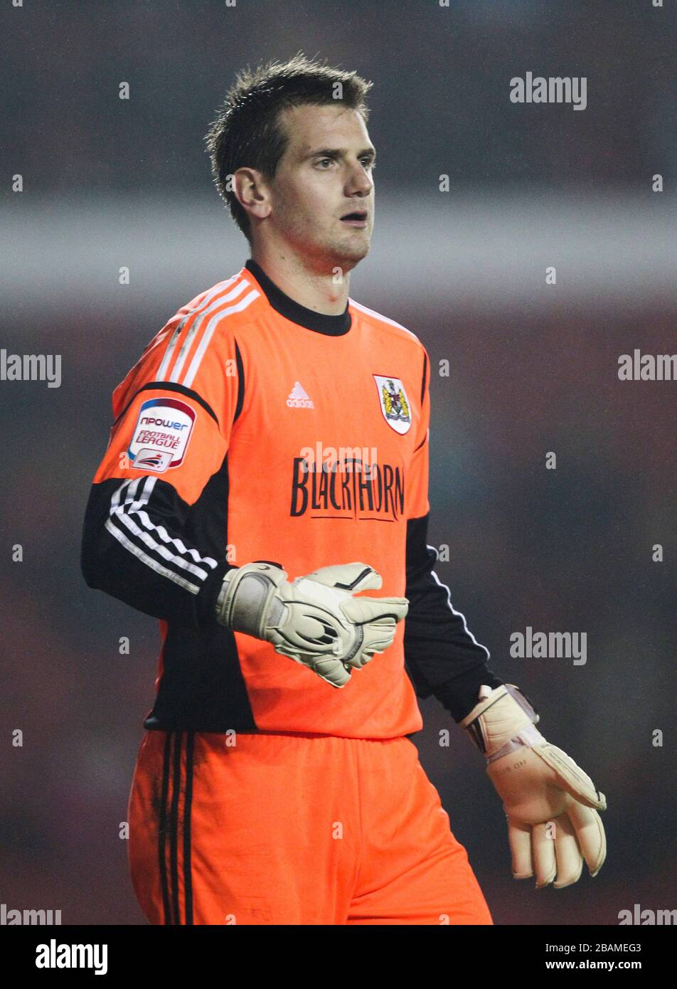 Tom Heaton, Bristol City goalkeeper Stock Photo - Alamy