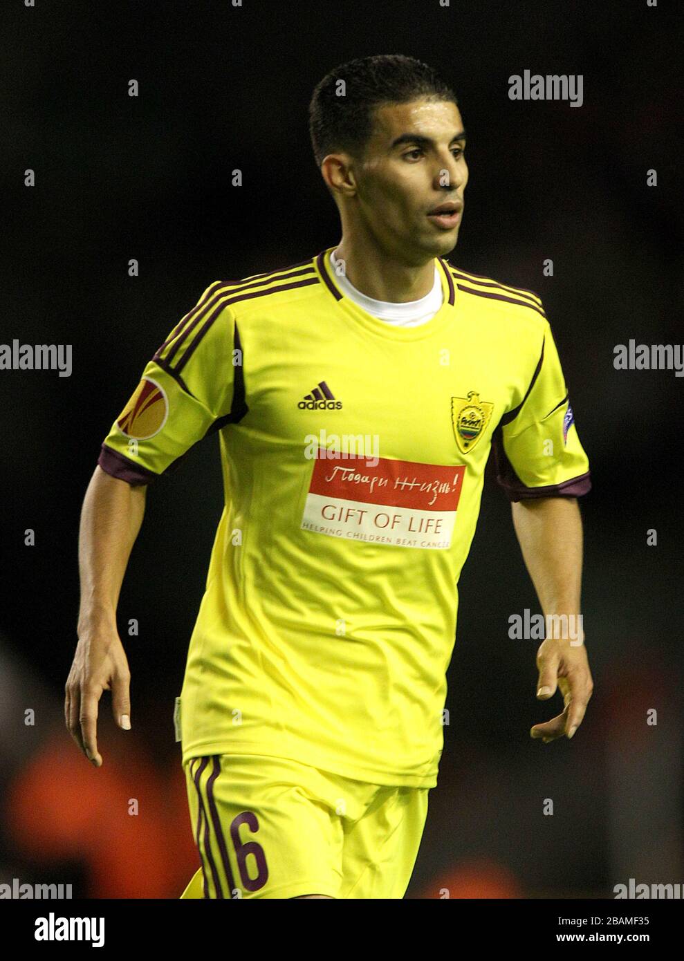 Mbark Boussoufa, Anzhi Makhachkala Stock Photo - Alamy