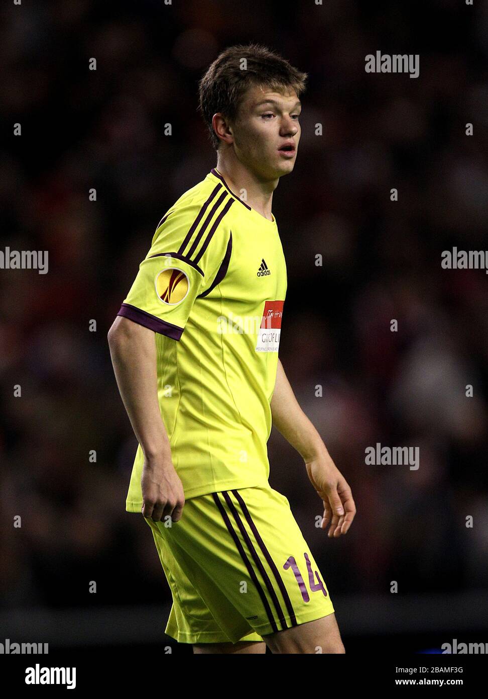Oleg Shatov, Anzhi Makhachkala Stock Photo - Alamy