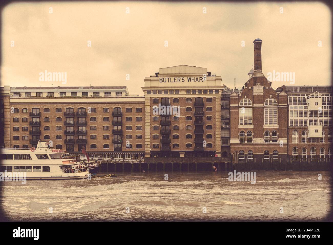 Buildings on the Thames, London, UK Stock Photo - Alamy
