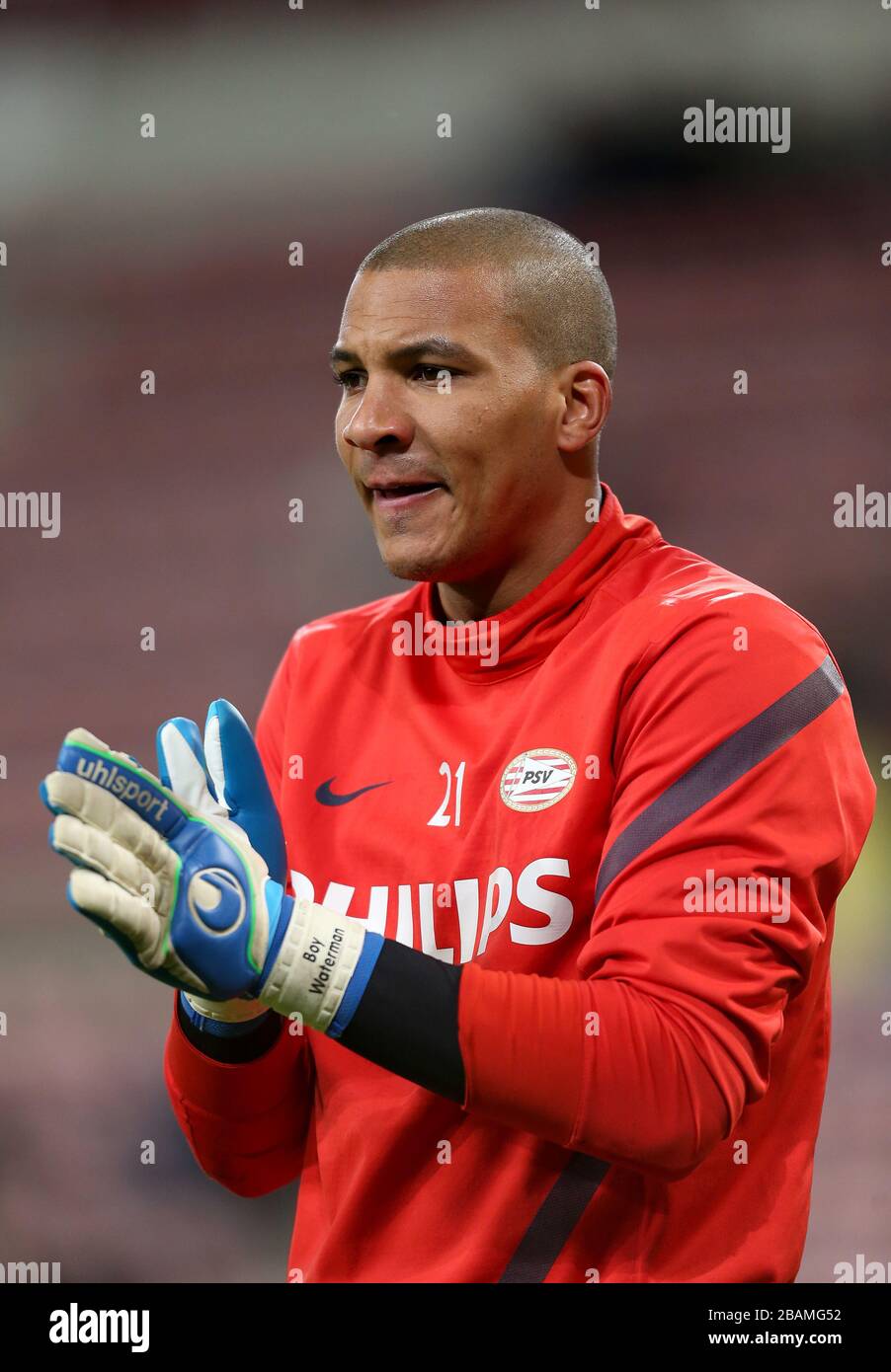 Football goalkeeper head shot headshot portrait hi-res stock ...
