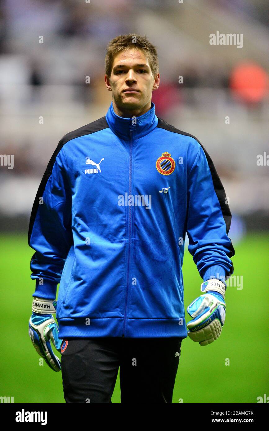 Arthur Hannes, Club Brugge goalkeeper Stock Photo - Alamy
