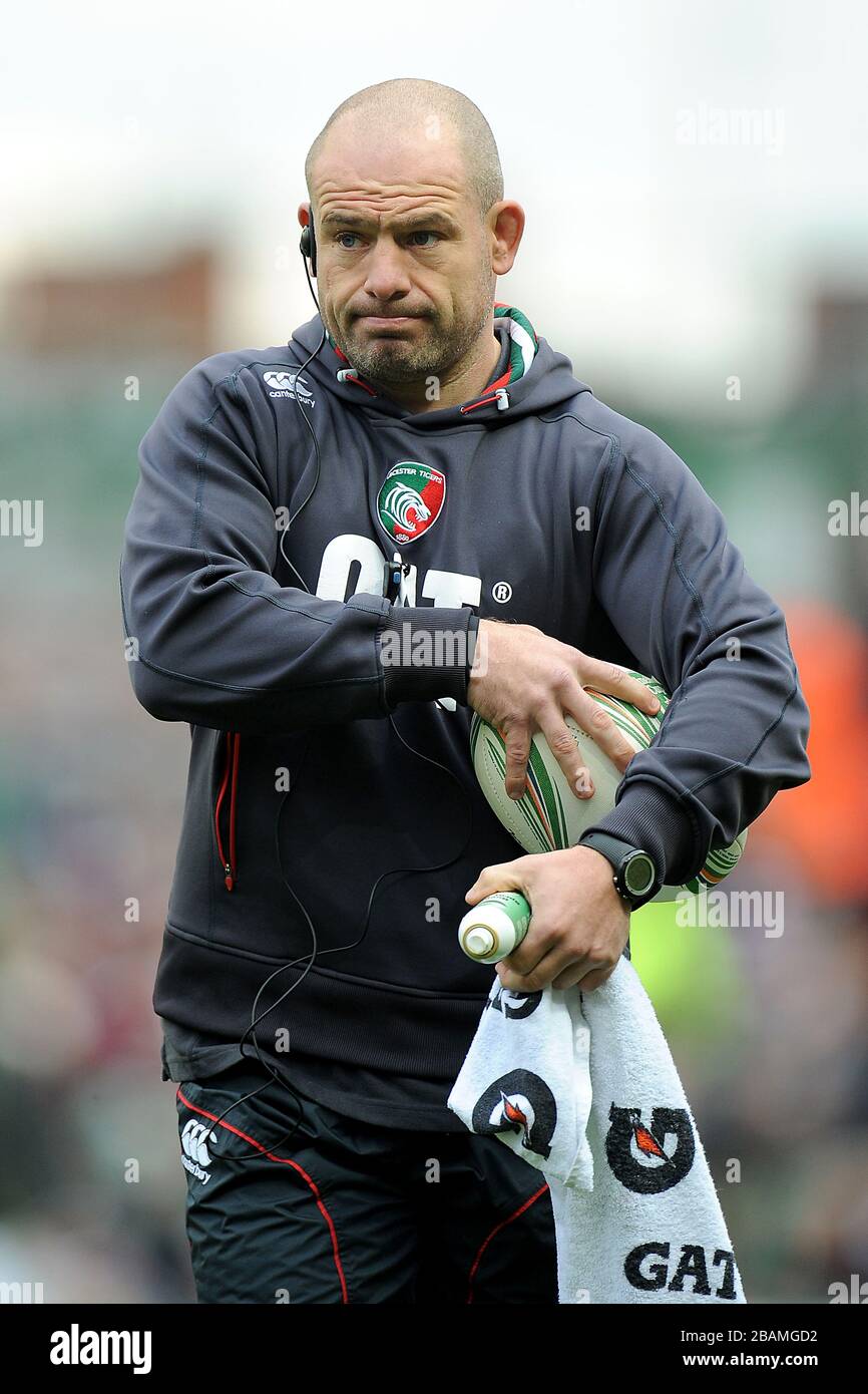 Richard Cockerill, Leicester Tigers director of rugby Stock Photo - Alamy