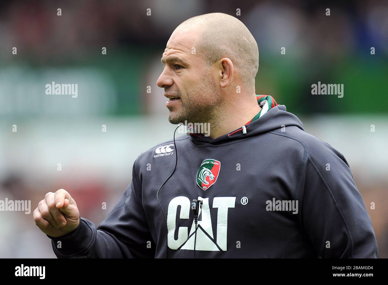 Richard Cockerill, Leicester Tigers director of rugby Stock Photo - Alamy