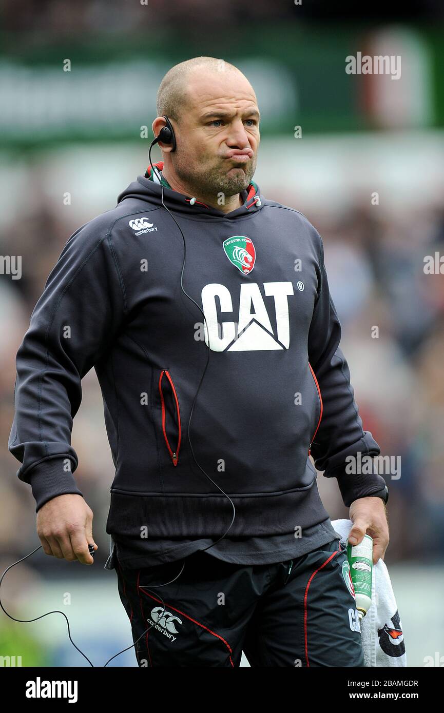 Richard Cockerill, Leicester Tigers director of rugby Stock Photo - Alamy