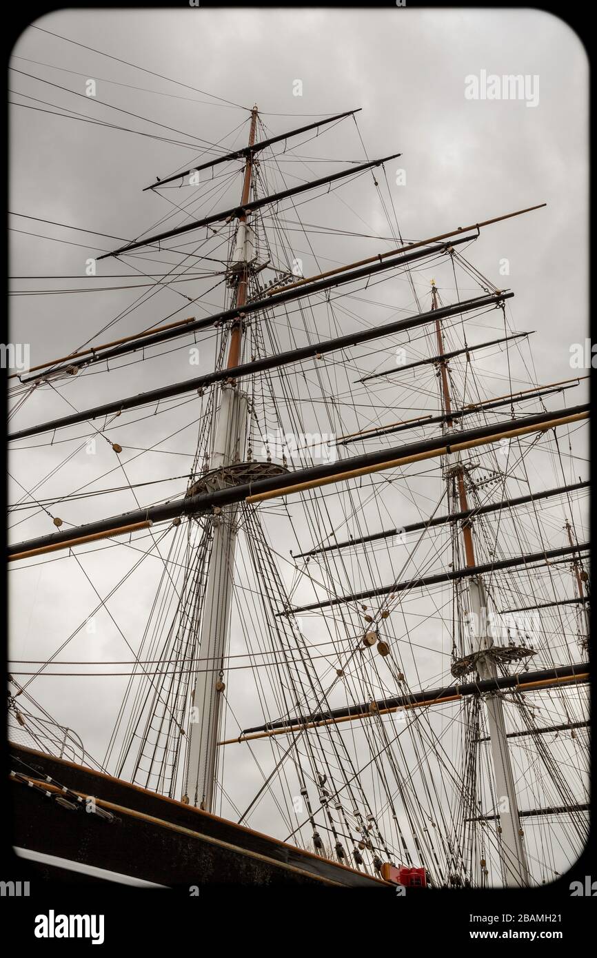 Cutty Sark and greenwich Stock Photo - Alamy