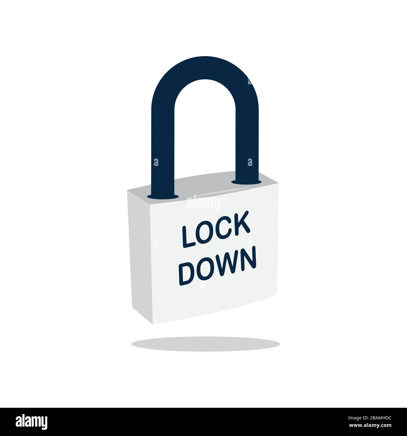 Lock down and stay at home. lock down and Physical Distancing to avoid ...