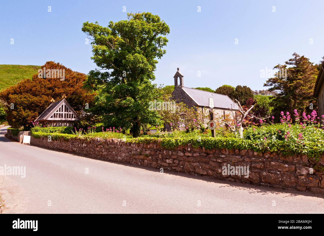 Village of Llangian, Llyn Peninsula, Wales Stock Photo - Alamy