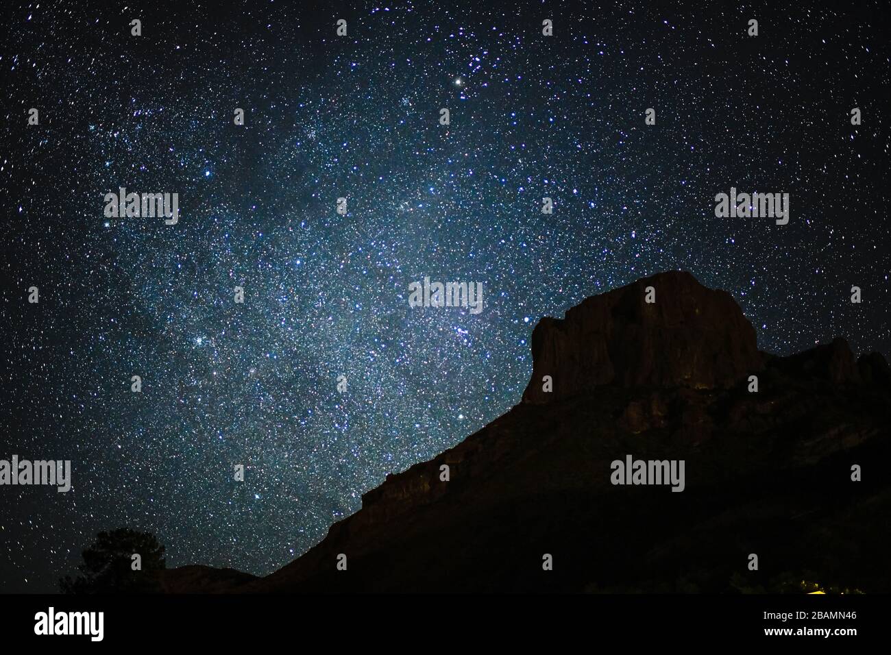 Big bend national park texas night sky hi-res stock photography and ...