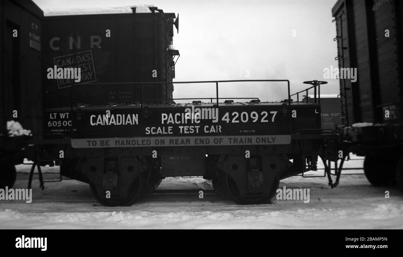 Canadian pacific railway car hi-res stock photography and images - Alamy