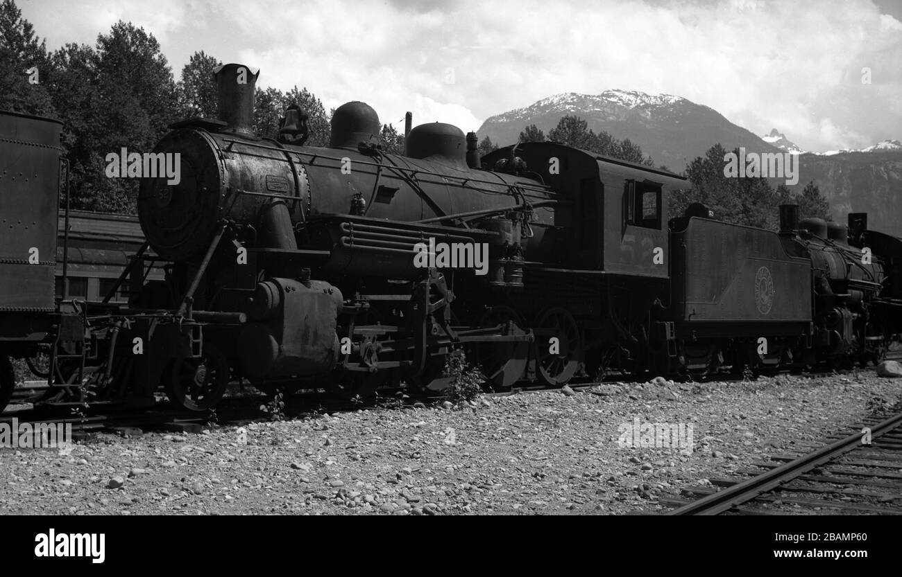Canadian pacific steam locomotive hi-res stock photography and images ...