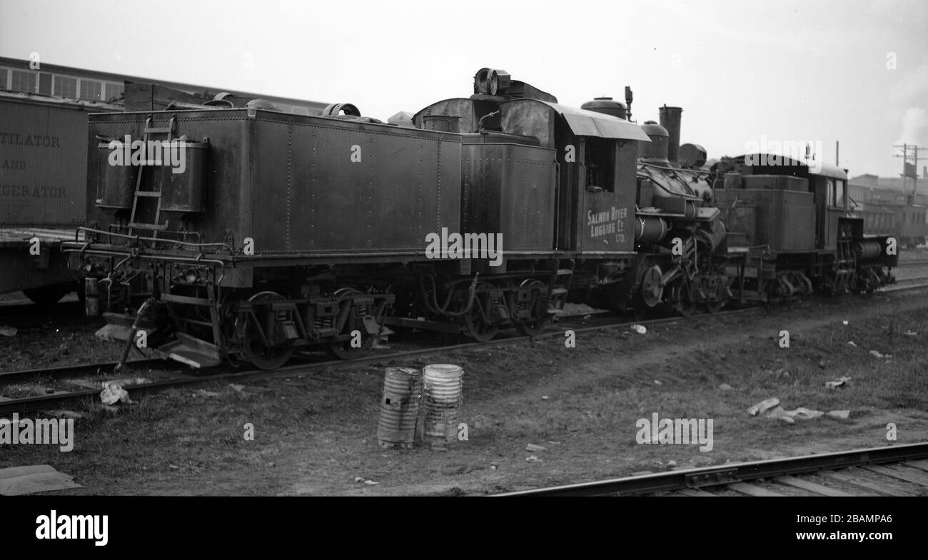 Canadian logging railway hi-res stock photography and images - Alamy