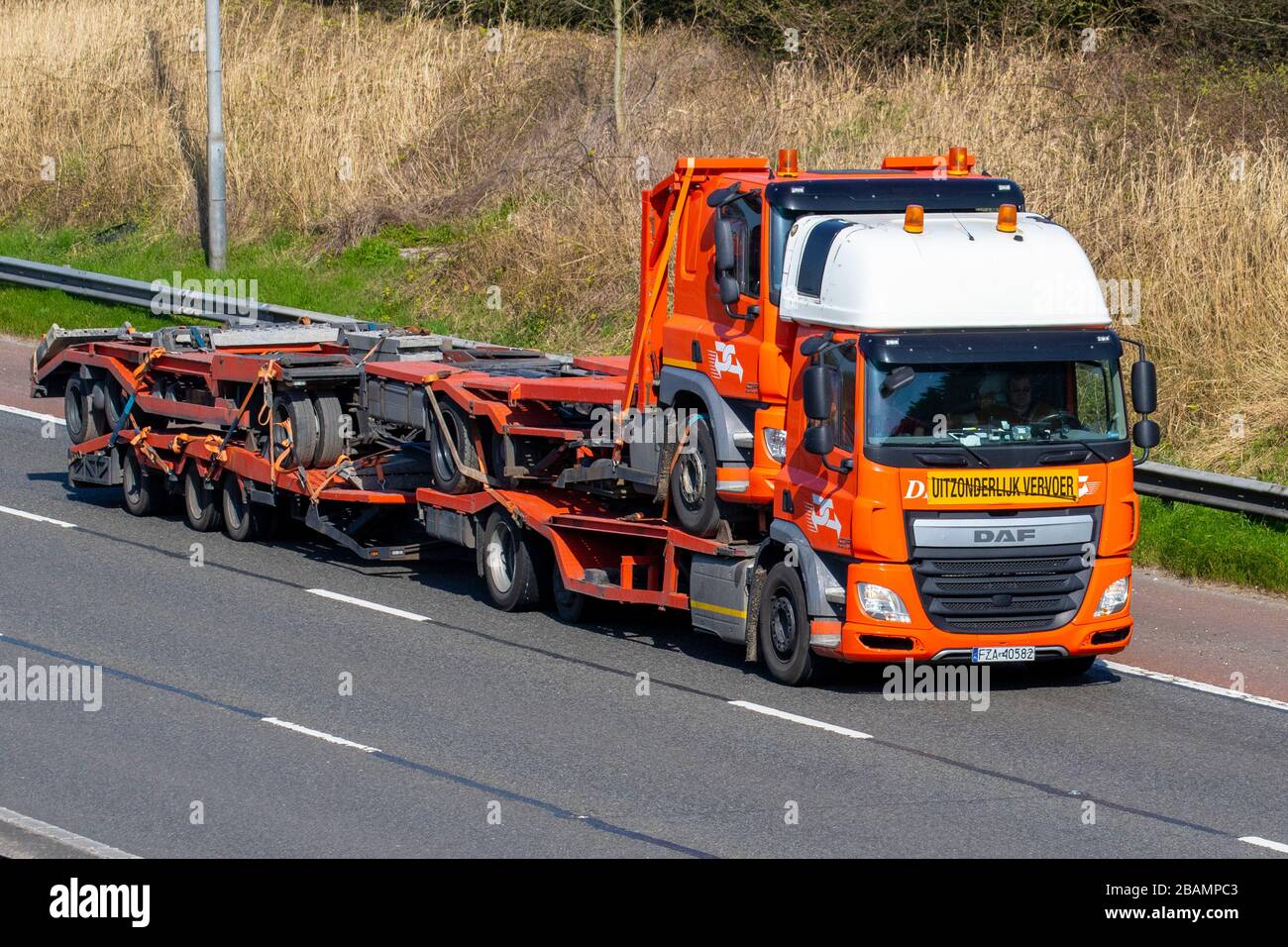 DAF Haulage delivery trucks, oversize loads, abnormal, contractors ...