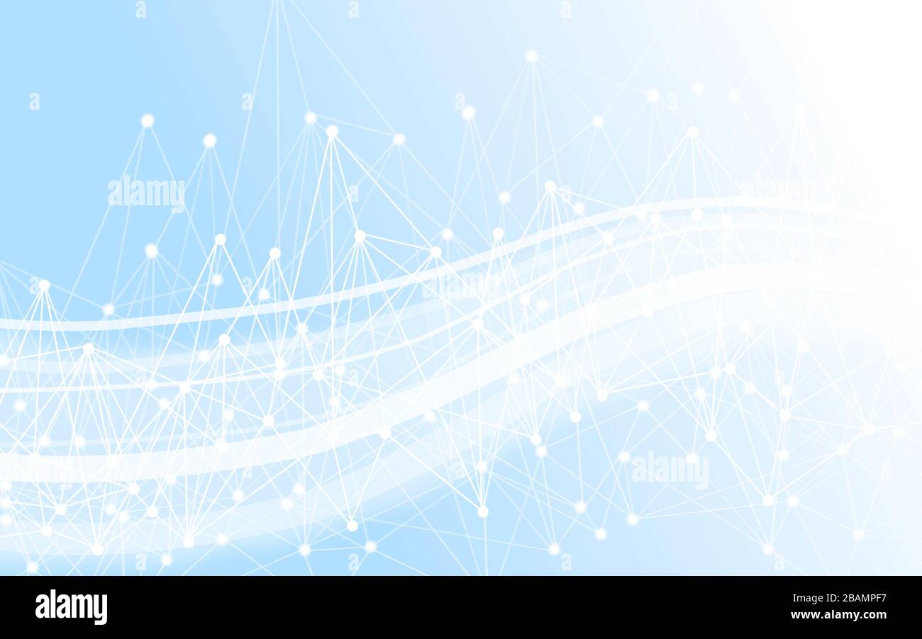 Abstract data connections; illustrating inter-connectivity and ...