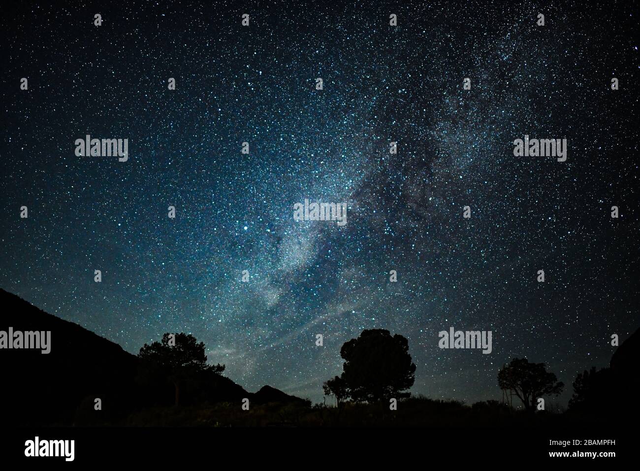 Stars At Big Bend National Park Stock Photo - Alamy