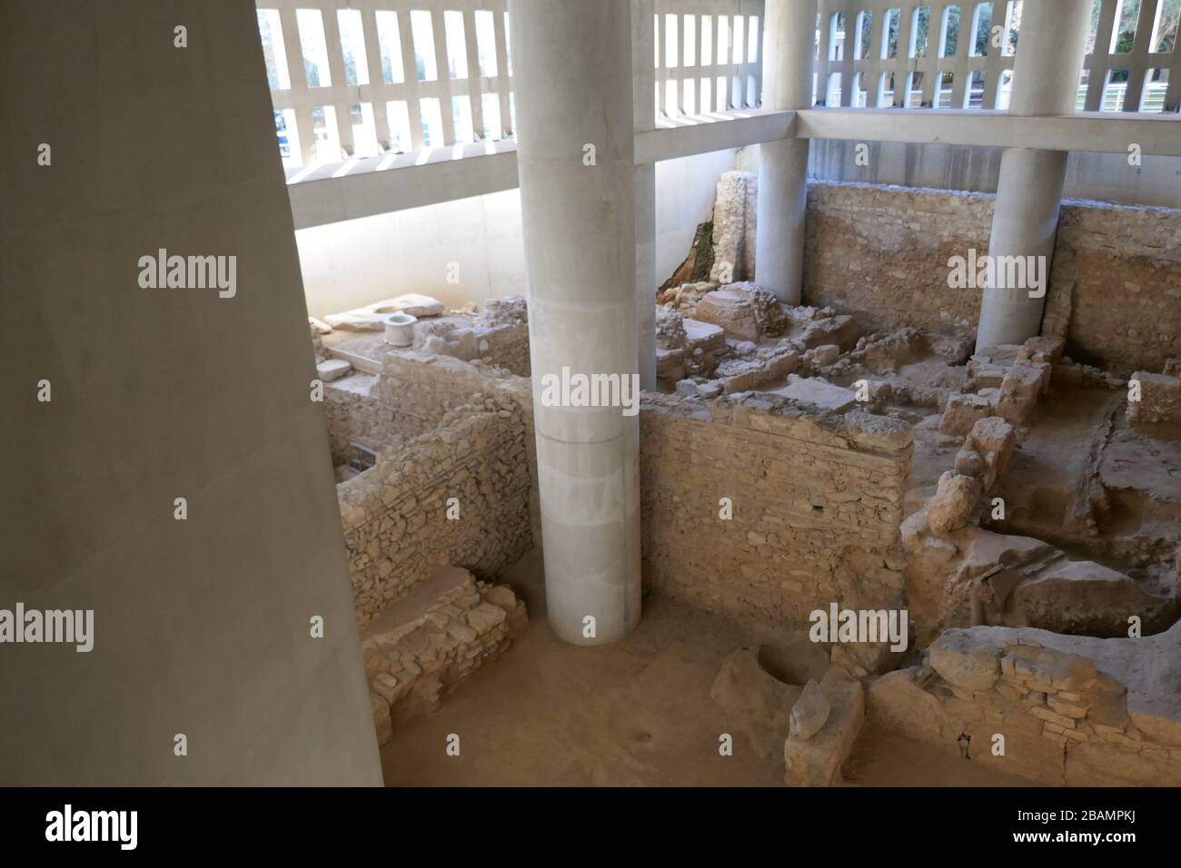 Acropolis Museum and Excavations Stock Photo - Alamy