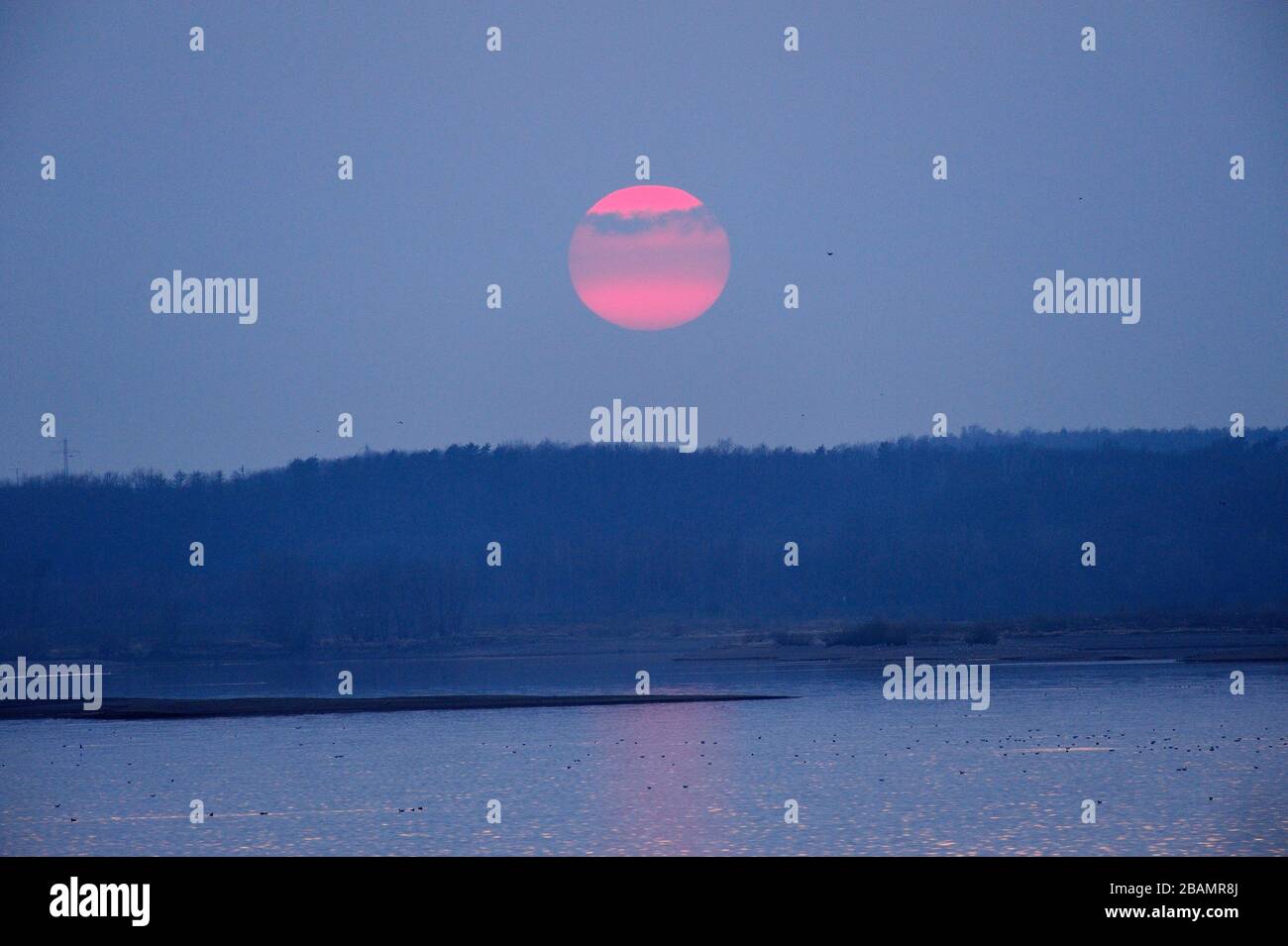 Sunset, sun, landscape, season, weather, beauty, natural, light,climate ...