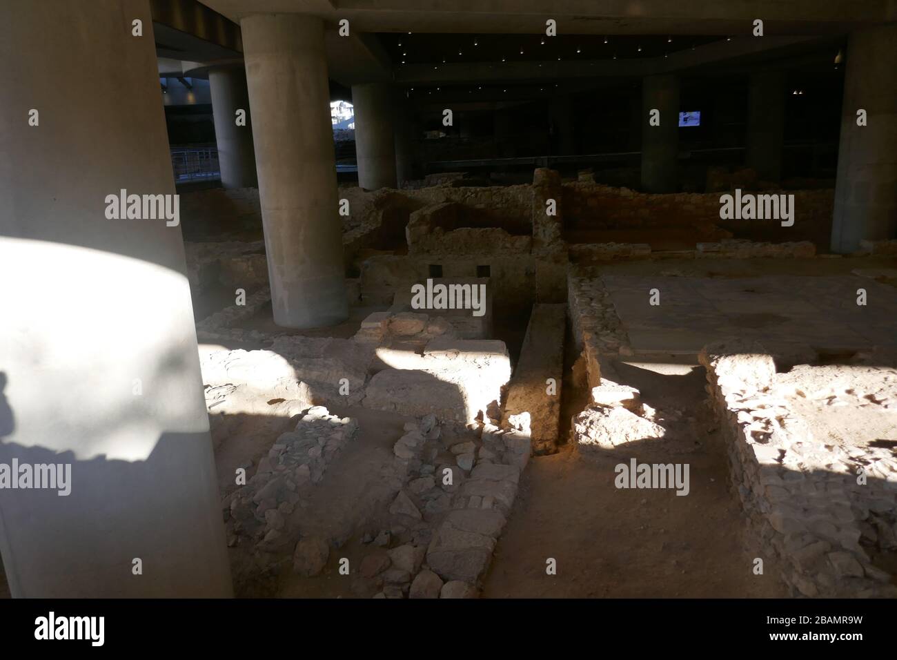 Acropolis Museum and Excavations Stock Photo - Alamy