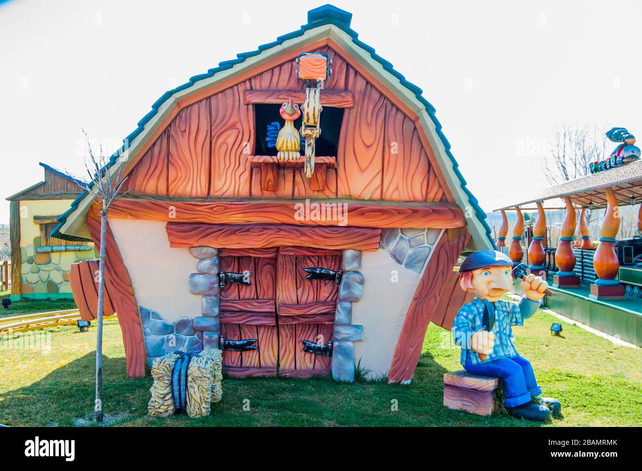 playgrounds in different cities in Europe Stock Photo - Alamy