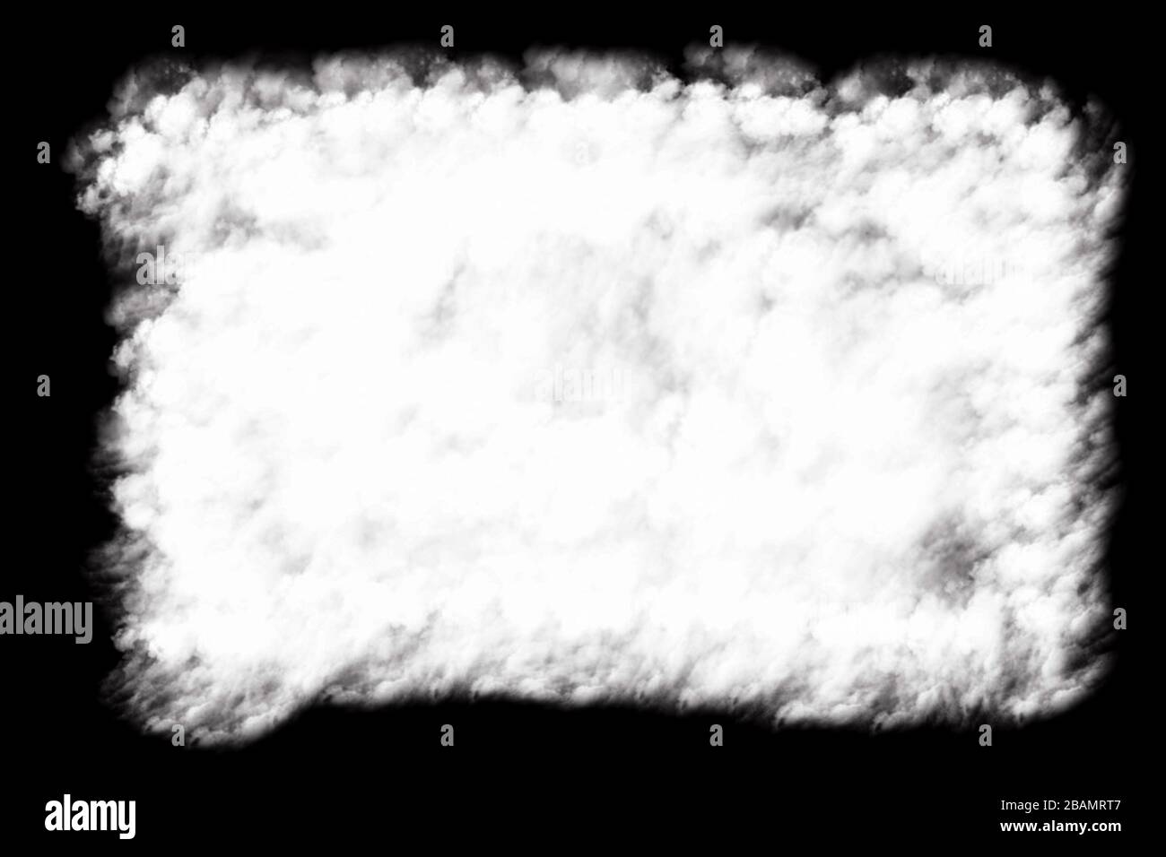 Decorative Black & White Edge. Type Text Inside, Use as Overlay or for ...