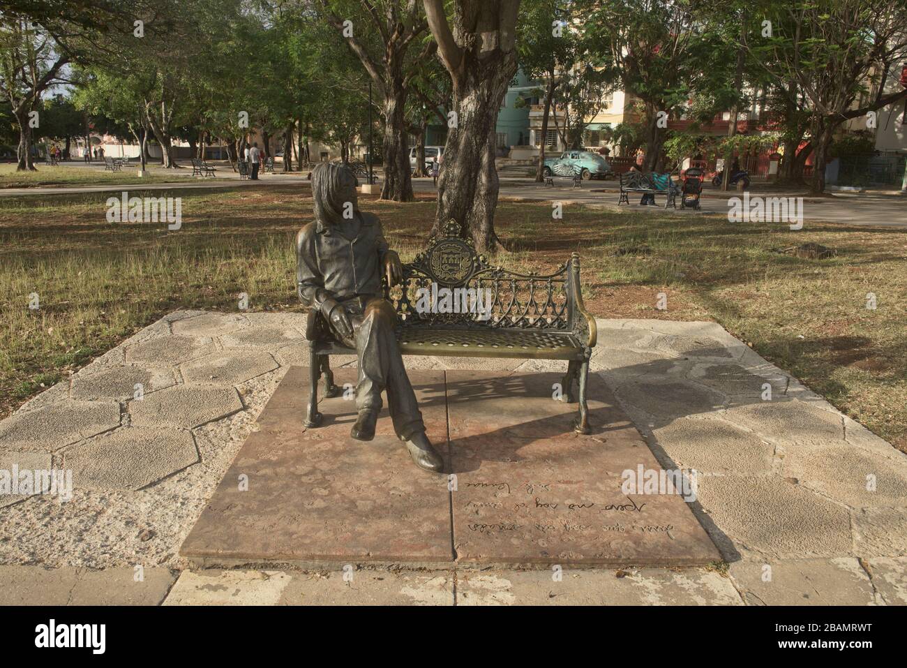 John Lennon Park, Havana, Cuba Stock Photo - Alamy