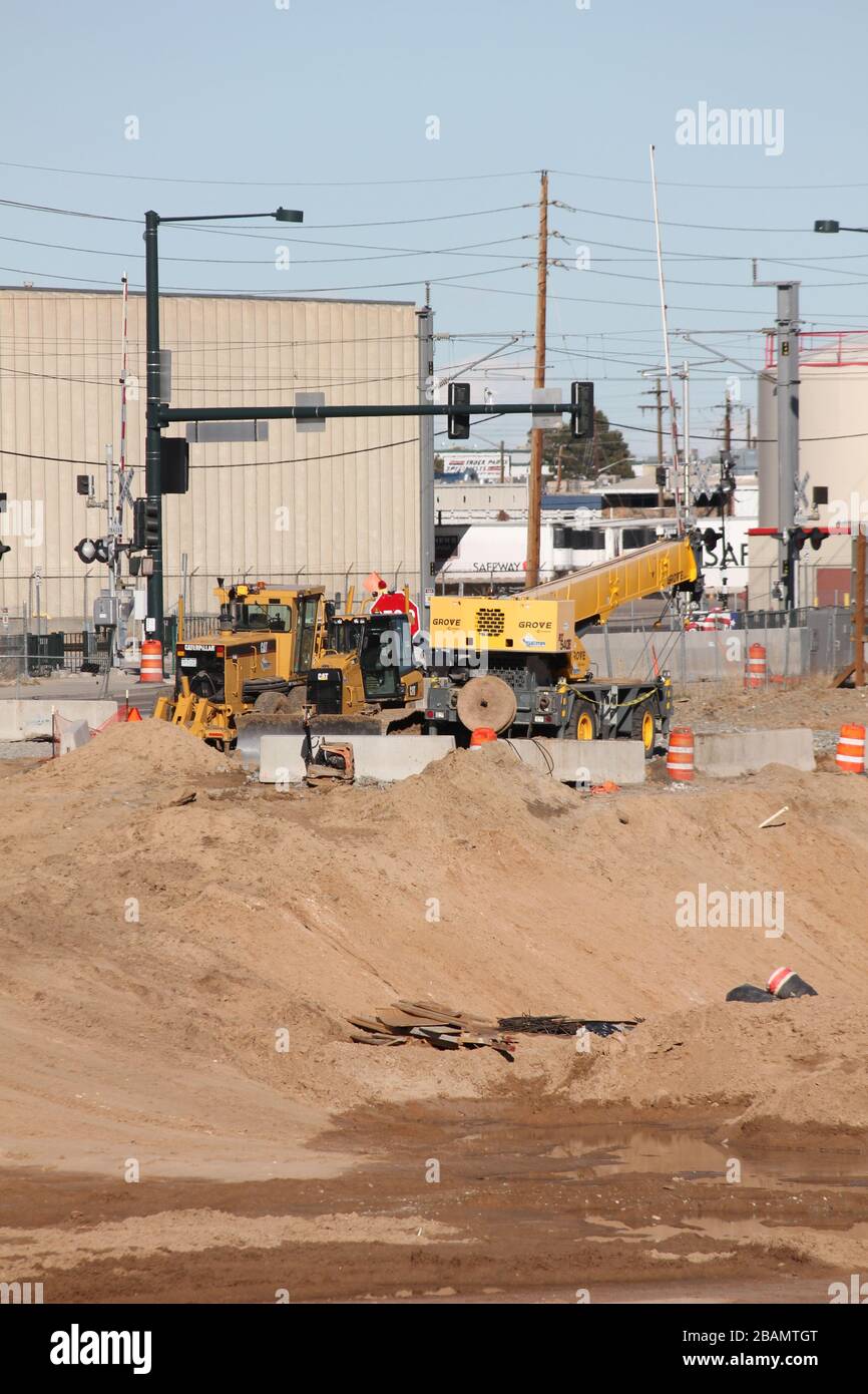 I-70 Construction Project on Denver's Park Hill Golf Course, Denver ...