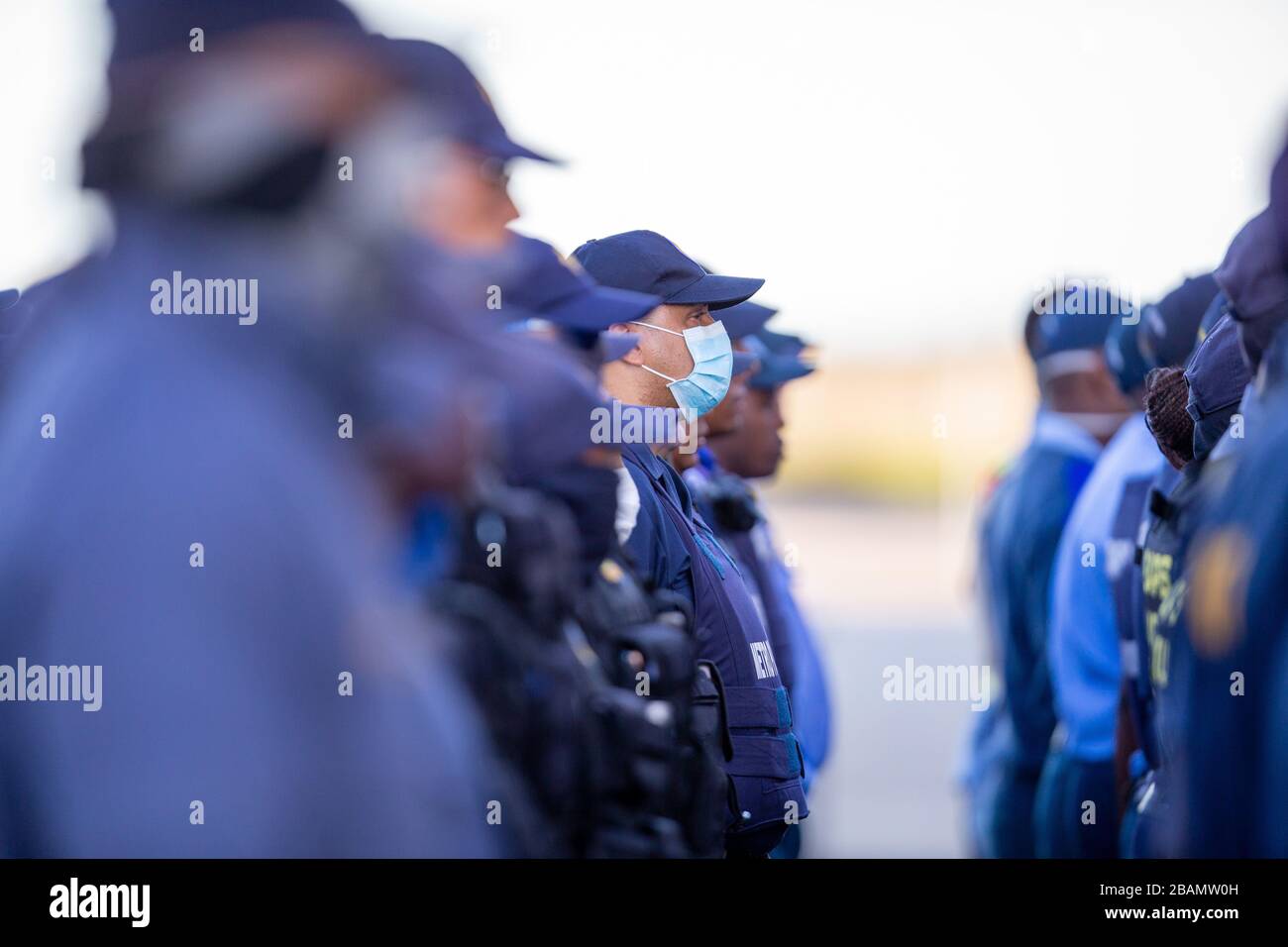 South africa police uniforms hi-res stock photography and images - Alamy