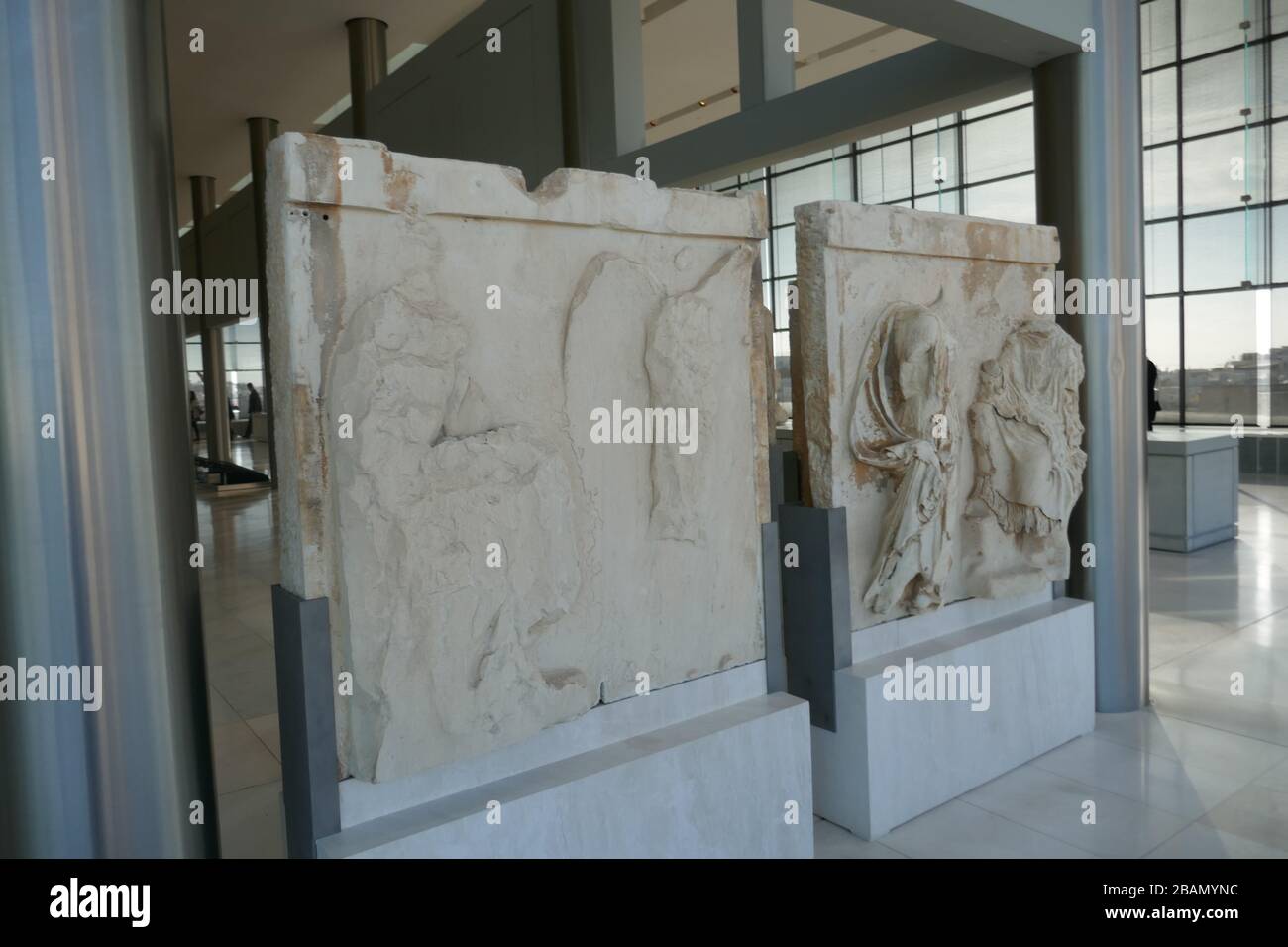 Acropolis Museum and Excavations Stock Photo - Alamy