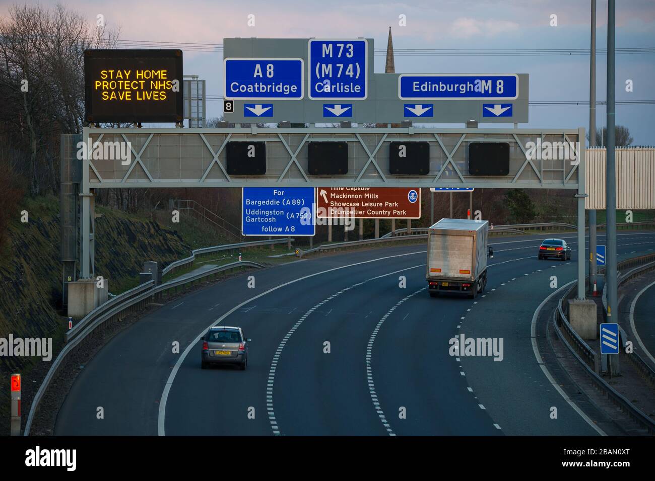 Motorways uk aerial hi-res stock photography and images - Alamy