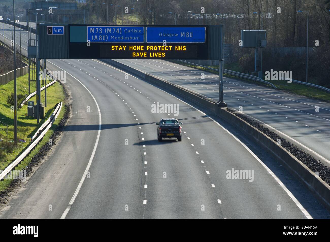 Left turn only signs hi-res stock photography and images - Alamy
