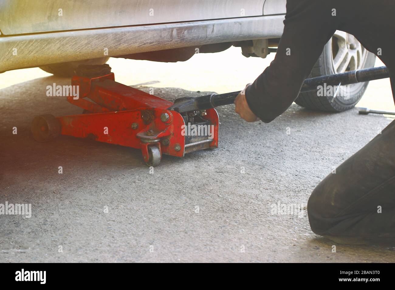 Hydraulic hand brake hi-res stock photography and images - Alamy