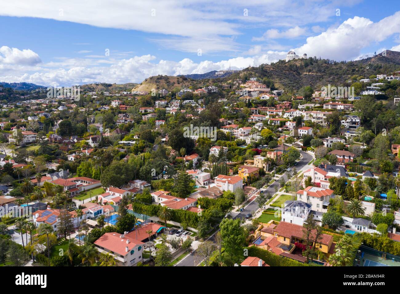 Los feliz neighborhood hi-res stock photography and images - Alamy
