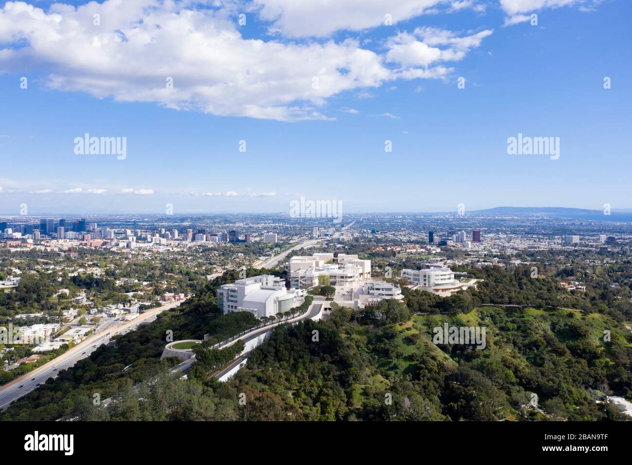 Getty museum aerial hi-res stock photography and images - Alamy