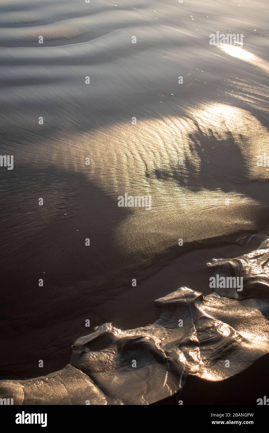 The rocks at Muir Beach in Marin County have interesting textures Stock ...