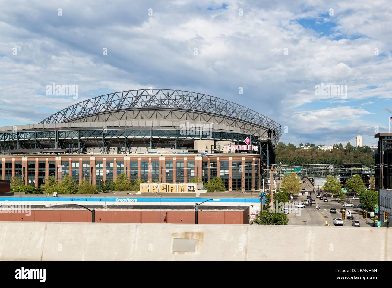 Seattle stadium skyline hi-res stock photography and images - Alamy