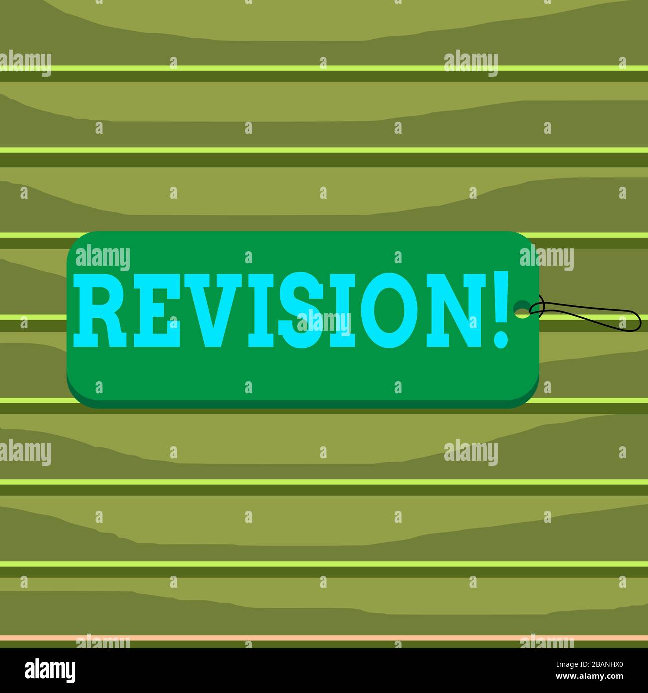 Conceptual hand writing showing Revision. Concept meaning action of ...