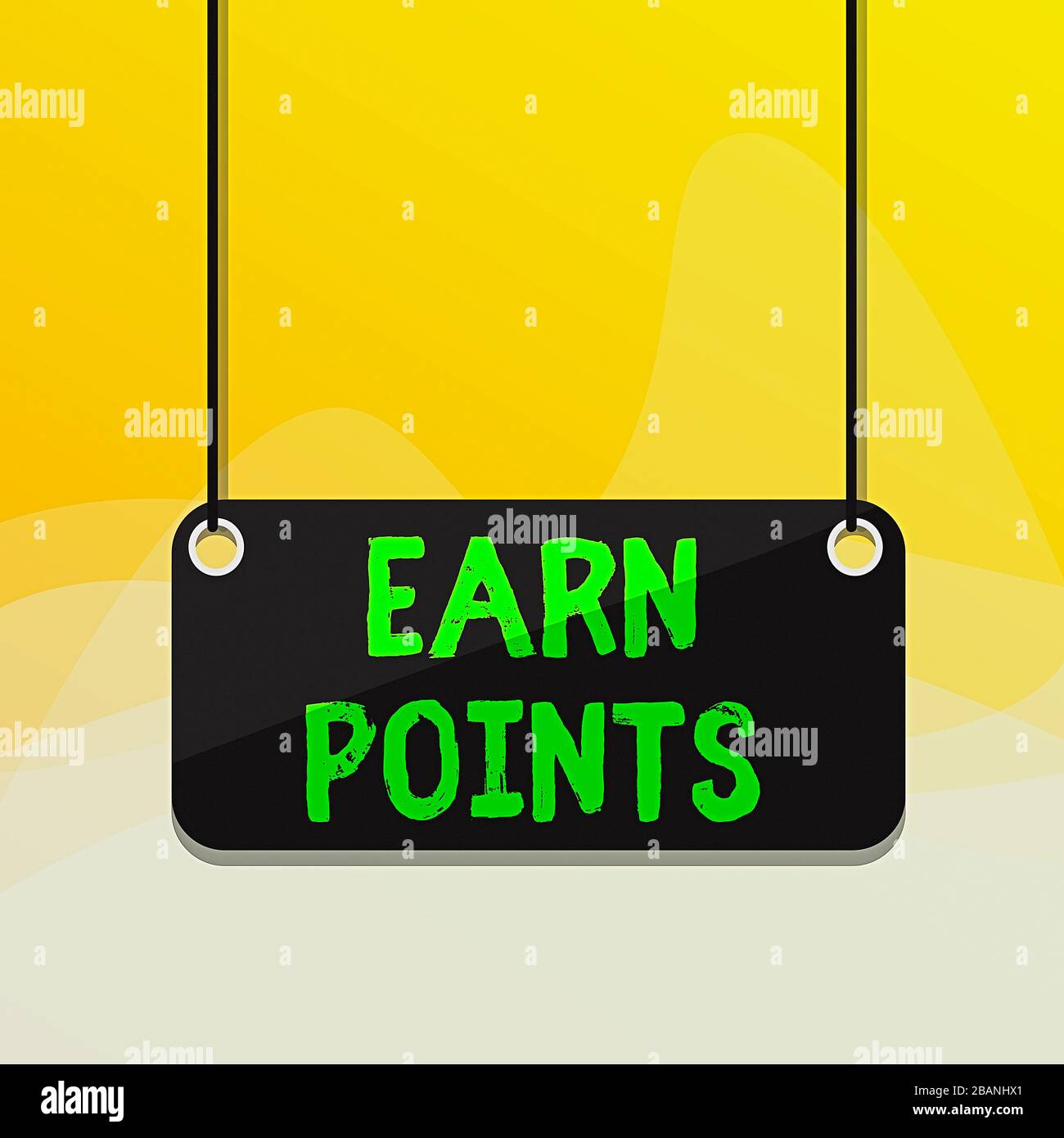 Writing note showing Earn Points. Business concept for getting praise ...