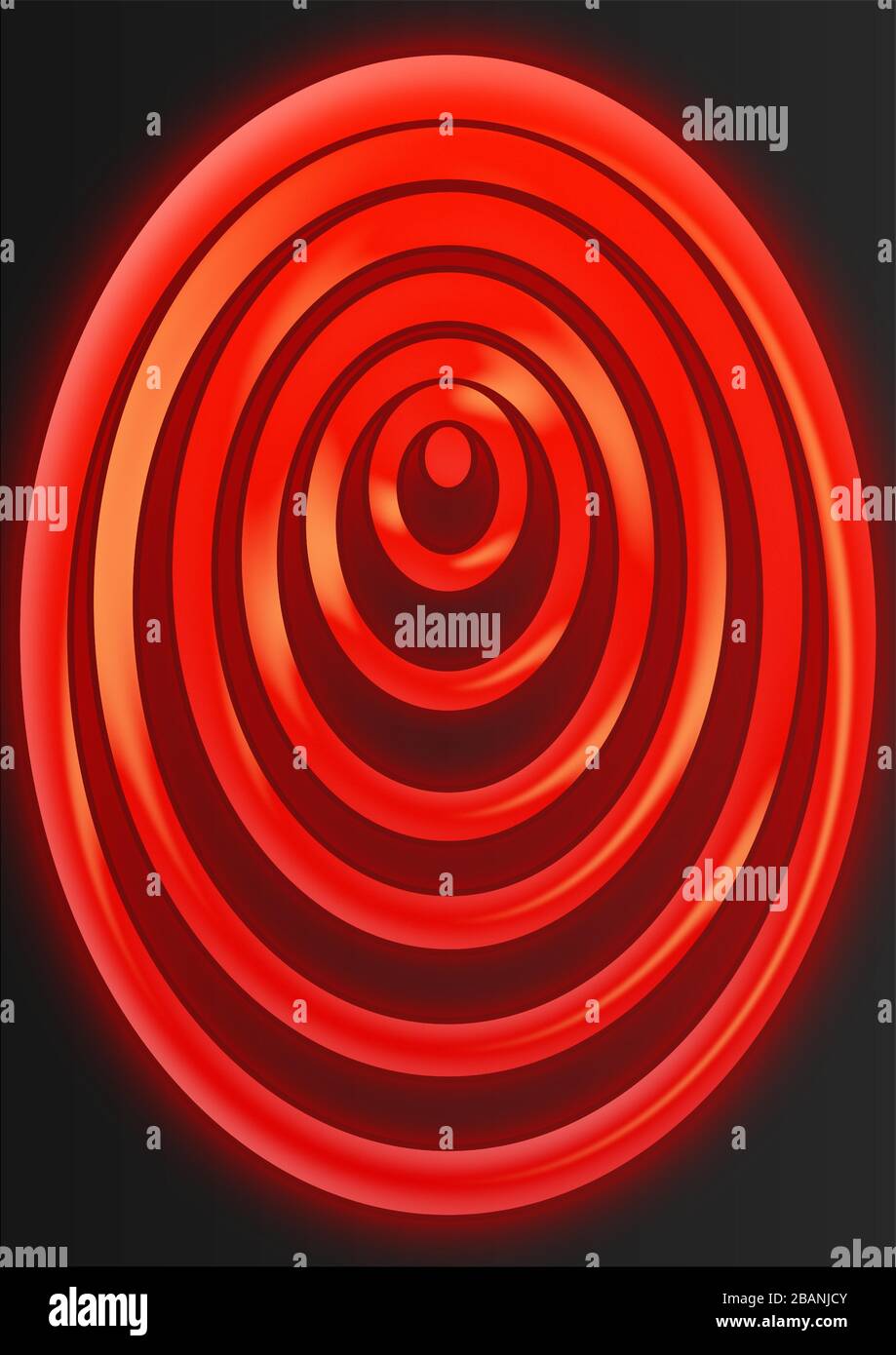 Template for the text red circles on a black background Stock Vector ...