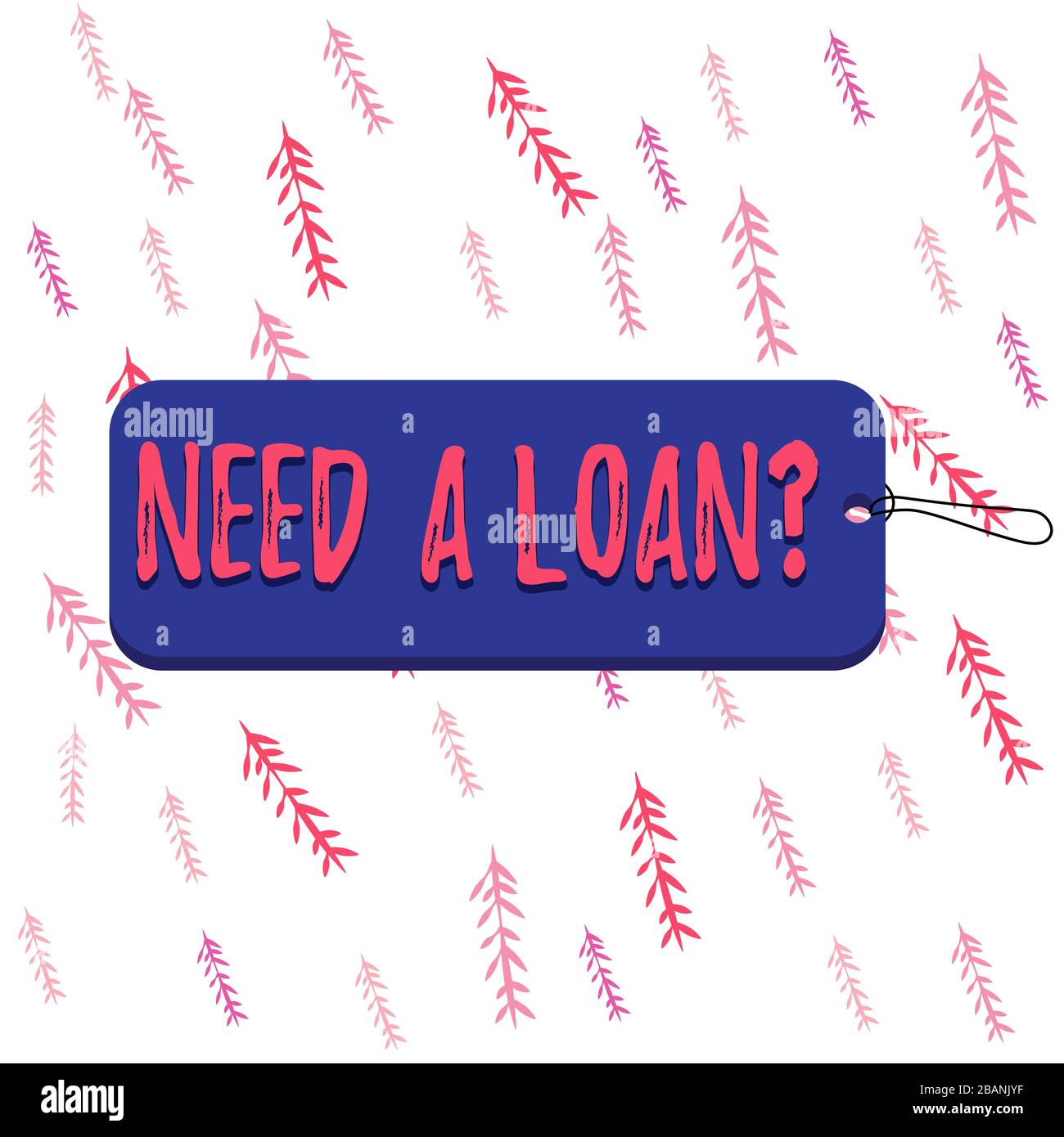 Handwriting text Need A Loanquestion. Conceptual photo offering a money ...