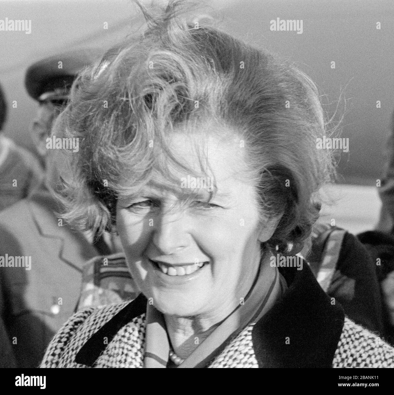 Margaret thatcher hilda Black and White Stock Photos & Images - Alamy