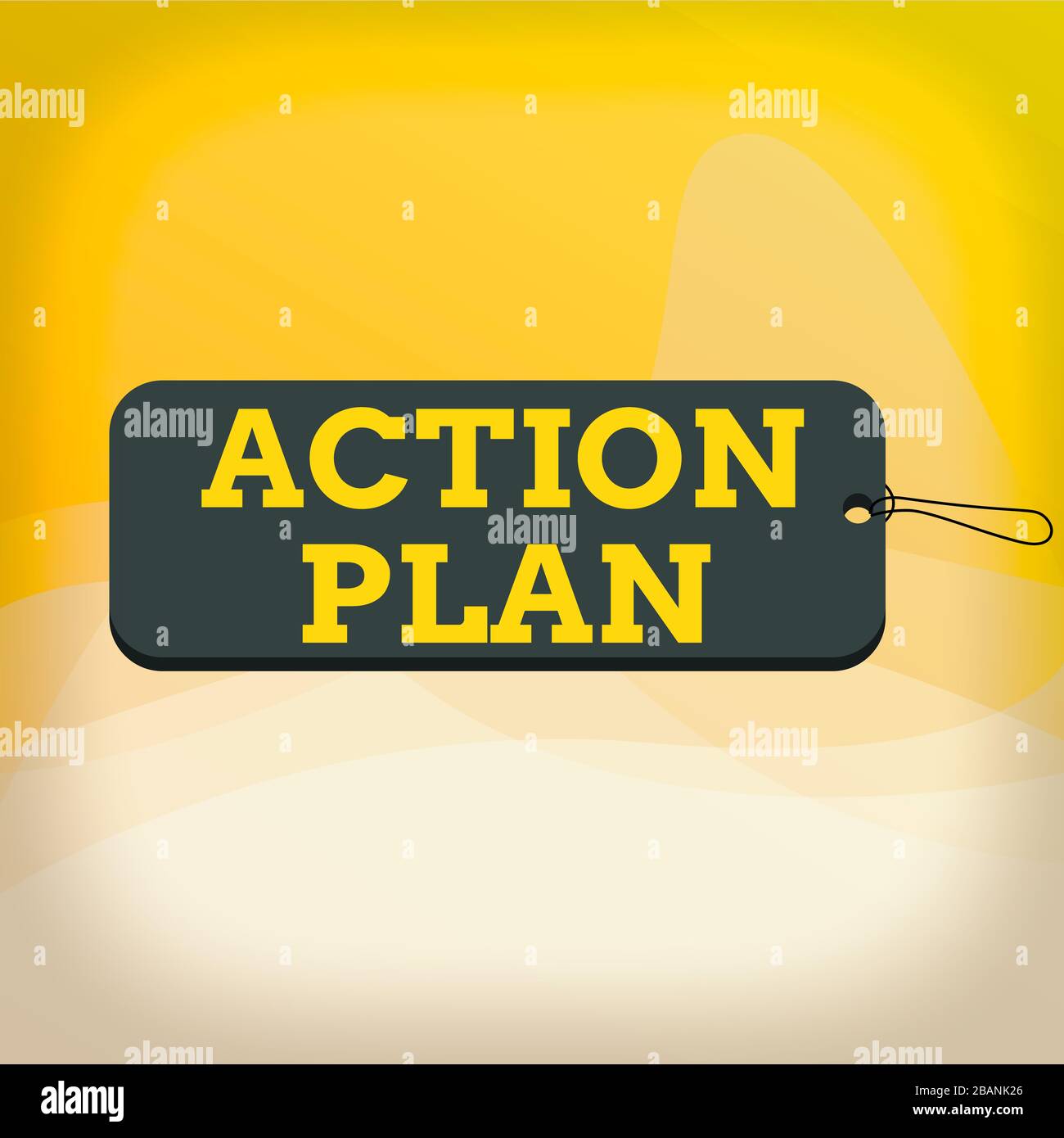 Writing note showing Action Plan. Business concept for detailed plan ...