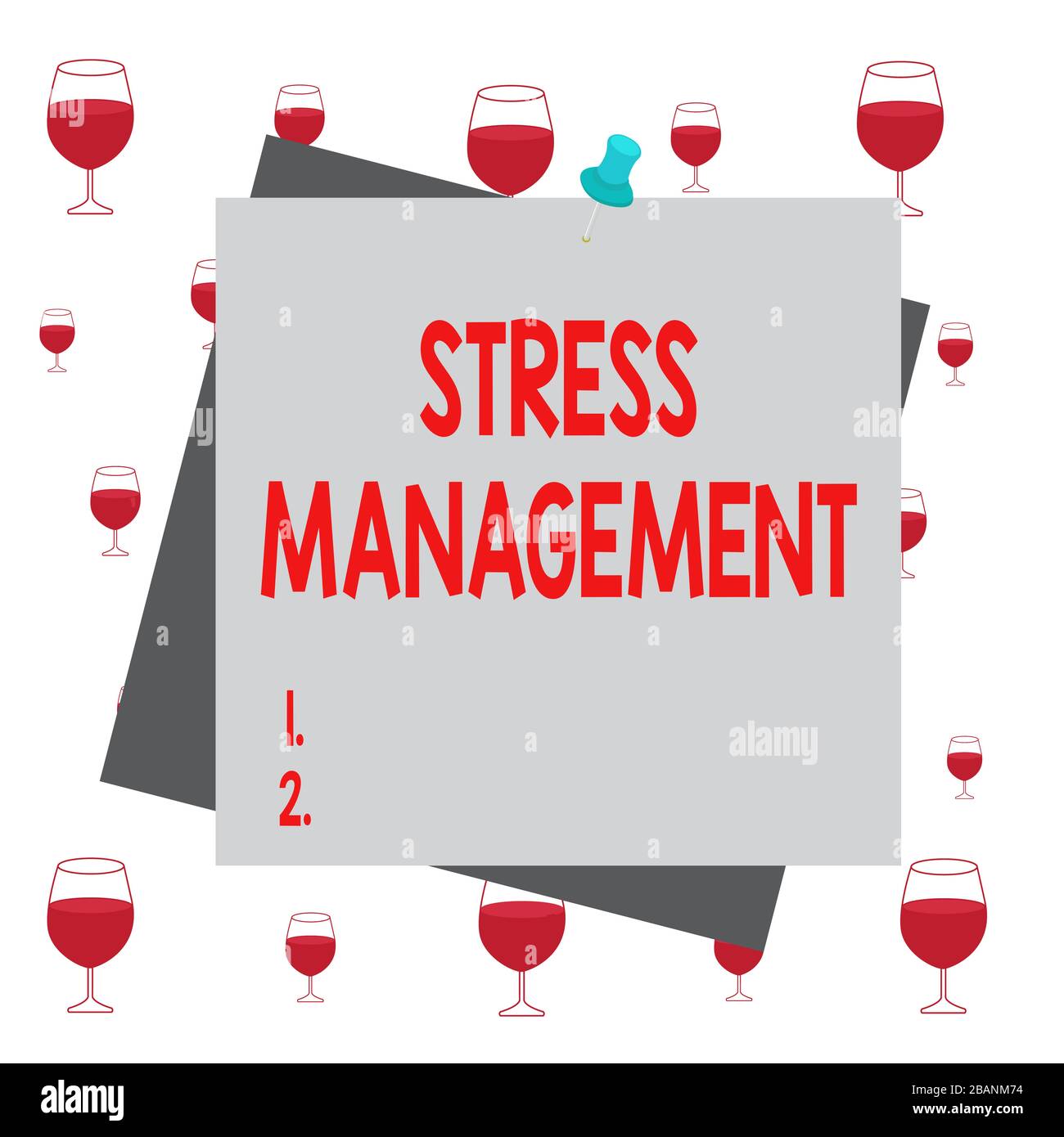 Text sign showing Stress Management. Business photo showcasing method ...